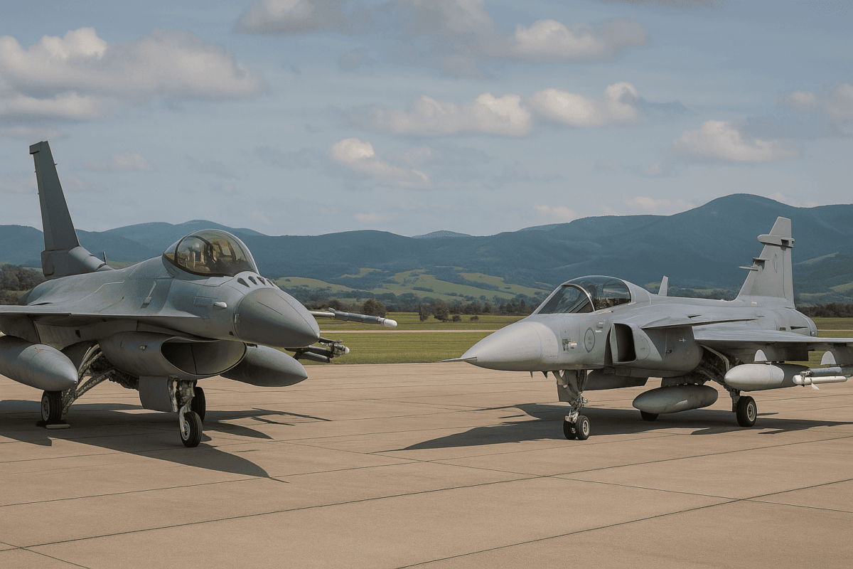 Lockheed F-16V, Saab Gripen Compete for Slovakian Order - DEFENSE-AEROSPACE