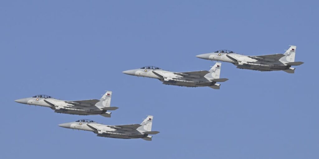 Qatar F-15QA Training Detachment at Mountain Home Air Force Base ...